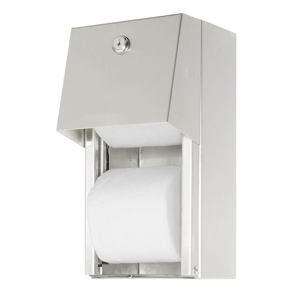 Asi Surface Mounted Dual Roll Toilet Tissue Dispenser 0030 | Zoro