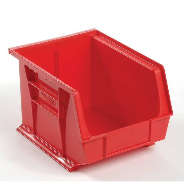 Global Industrial Storage Bin, Plastic, Red, 7 in H 269683RD | Zoro