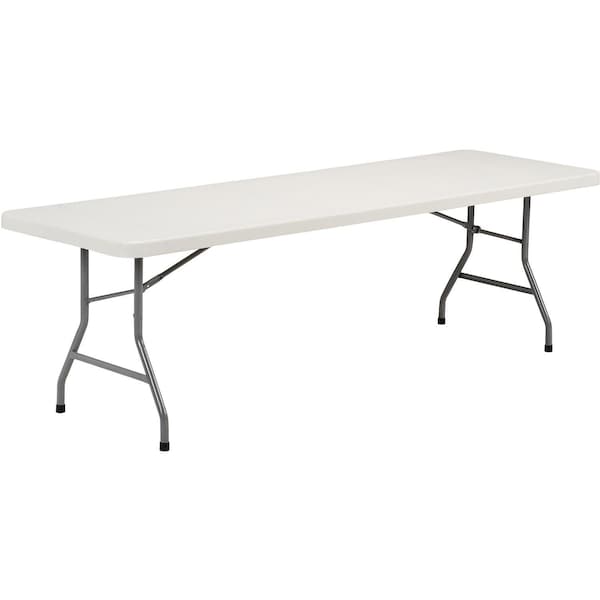 Global Industrial Rectangle Folding Table, 30 in W, 96 in L, 29 in H ...