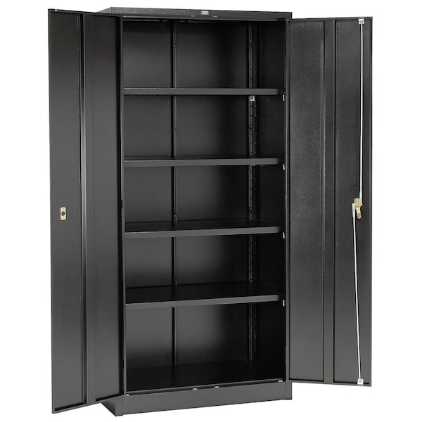 Global Industrial Industrial Storage Cabinet, 78 in H, 36 in W, Black ...