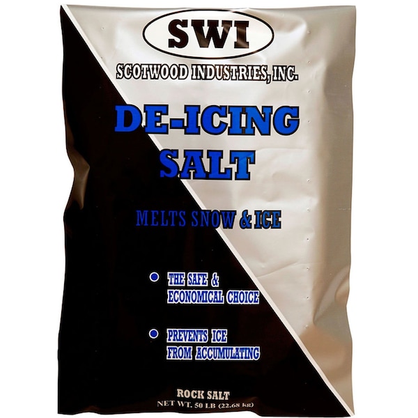Scotwood Industries Scotwood Commercial Rock Salt 50 Lb. Bag 66700025 ...