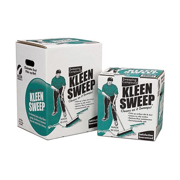 Green Kleen Kleen Sweep Sweeping Compound - 50-Lb. Box 1815 | Zoro