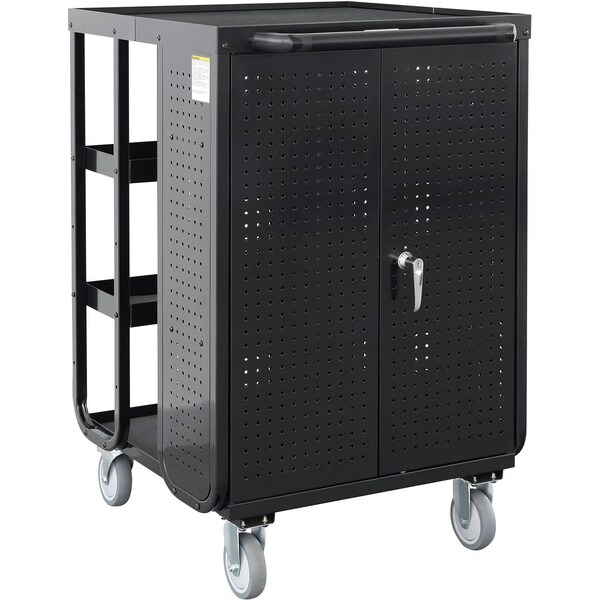 Global Industrial Steel Receiving Cart w/ 4 Shelves, 28L x 31W x 44H ...