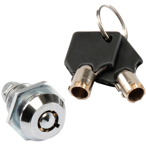 Global Industrial Replacement Lock Set w/2 Keys for Inter Office ...