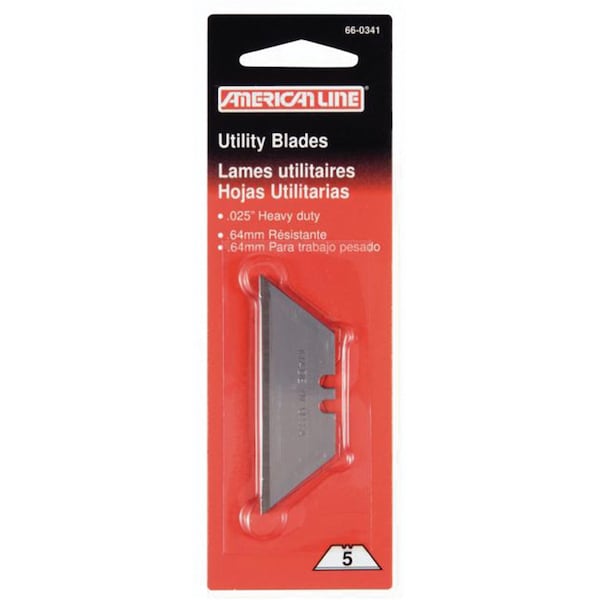 American Safety Technologies Heavy Duty .025 In. 2-Notch Utility Razor ...