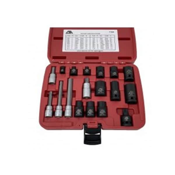 Cta Manufacturing 18 Pc Euro Brake Caliper Socket Set CTA7394 | Zoro
