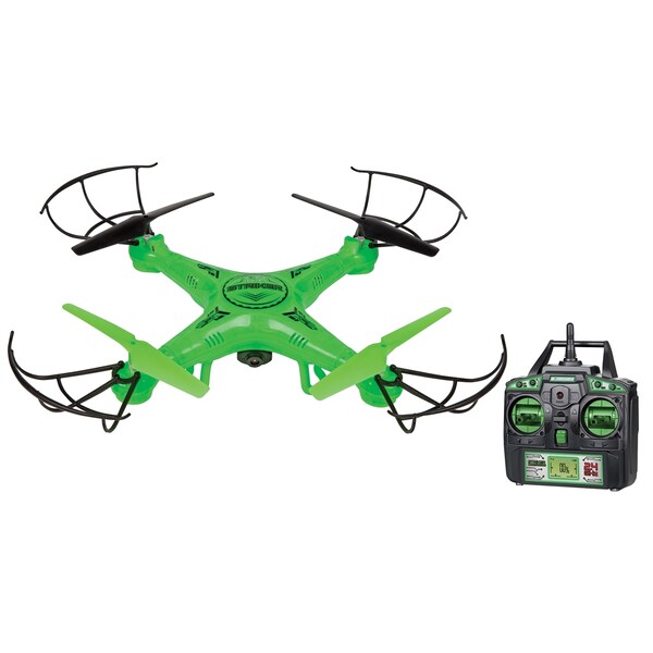 Worldtech Toys Glow Striker Remote Controlled Spy Drone with Picture ...