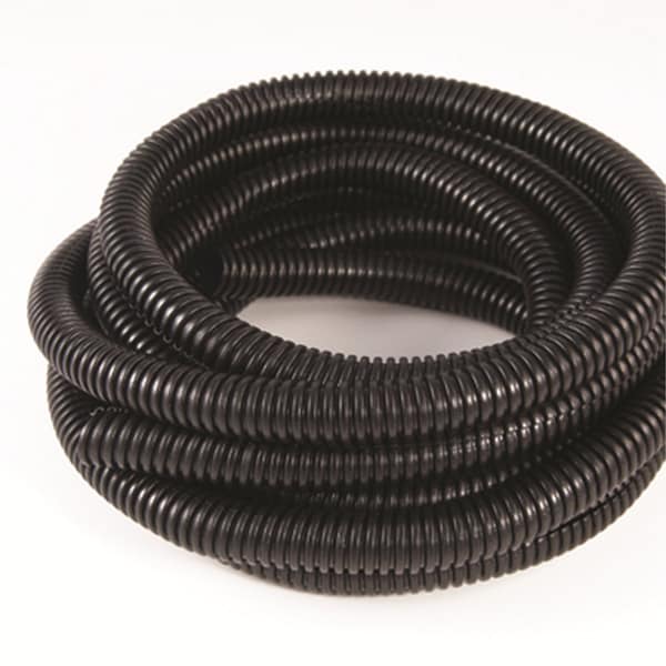 The Best Connection Split convoluted Tubing, 1/4 in, Black, 14 ft ...