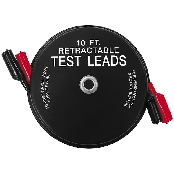 Lang Tools Retractable Test Leads - 2 Leads x 10 ft. 1140 | Zoro