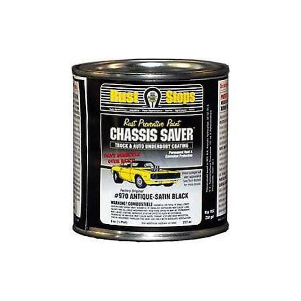 Magnet Paint & Shellac Chassis Saver Satin Black-8Oz UCP970-16 | Zoro