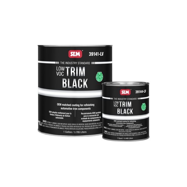 Sem Paints Low VOC Trim Black 39141-LV | Zoro