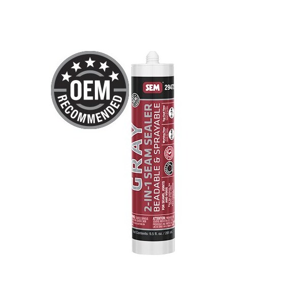 Sem Paints 1K Sprayable Seam Sealer, Gray 29472 | Zoro