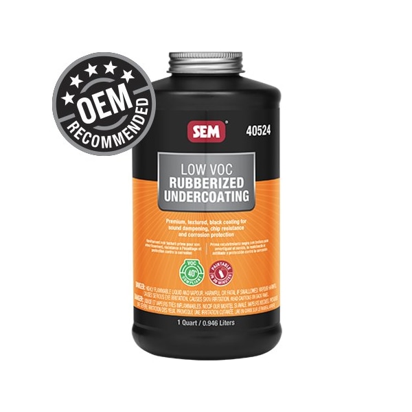Sem Paints Low VOC Rubberized Undercoating 40524 | Zoro