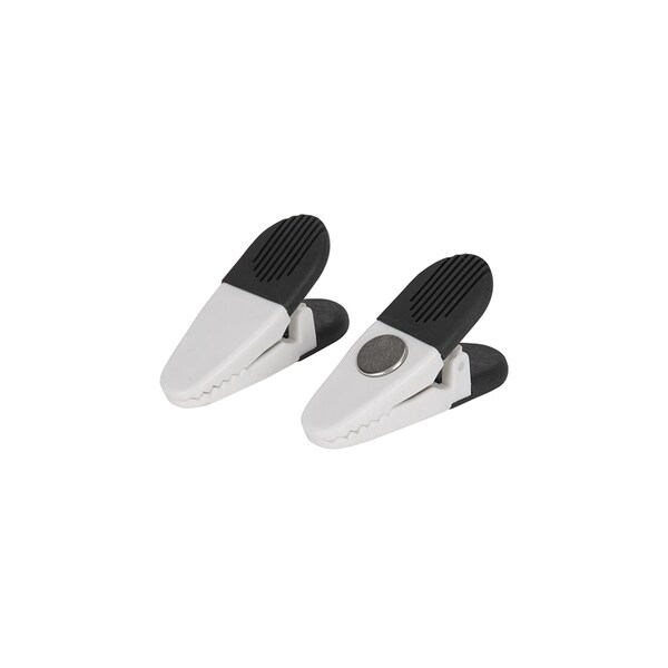 Titan Â® White Magnetic 2-Piece Clips 11141 | Zoro