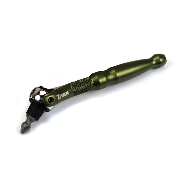 Titan 14 in Aluminum Swivel Head Micro Bit Driver TIT11325 | Zoro