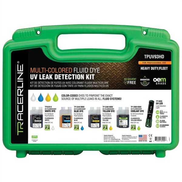 Spectronics/Tracer Leak Detection Kit TPUV93HD | Zoro