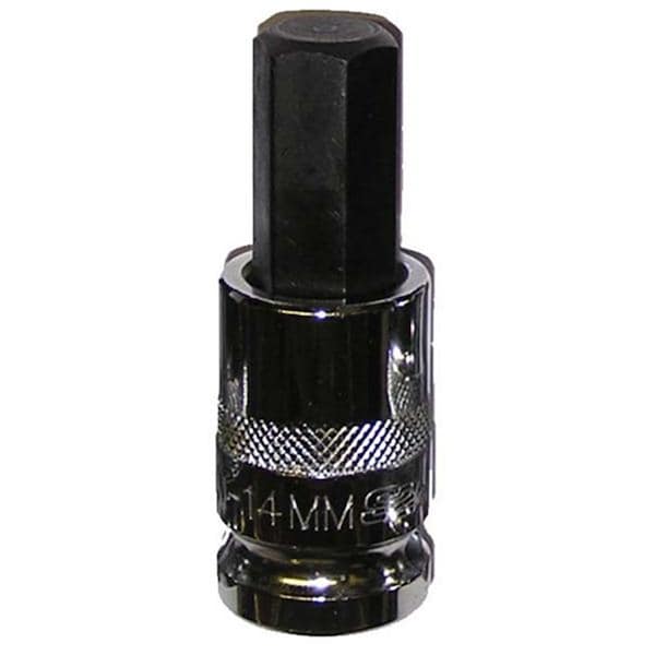 Vim Products 1/2 in. Drive 14 mm Hex Bit Socket HM-14MM | Zoro
