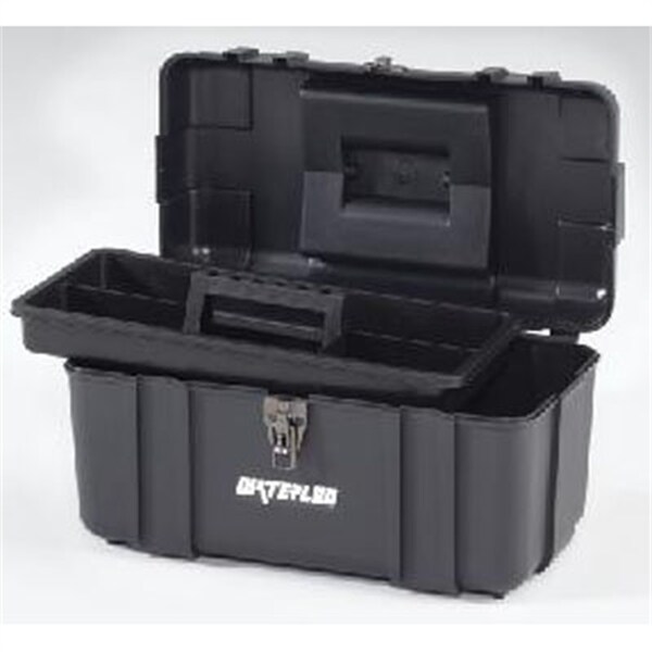 Waterloo 17" Plastic Hand Box PP-1709BK | Zoro