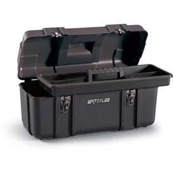 Waterloo 20" Plastic Hand Box PP-2009BK | Zoro