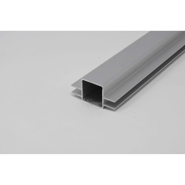 Eztube 2-Way Extended Captive Fin Extrusion for 1/4in Panel Panel White ...
