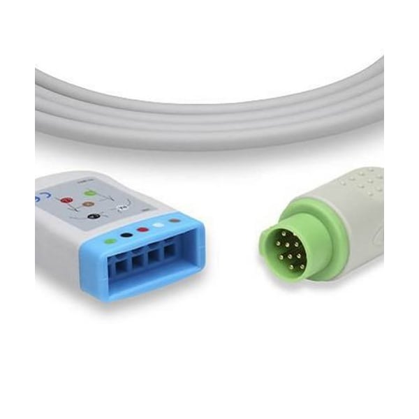 Ilc Replacement for Mennen Medical Envoy ECG Trunk Cables Twin PIN ...