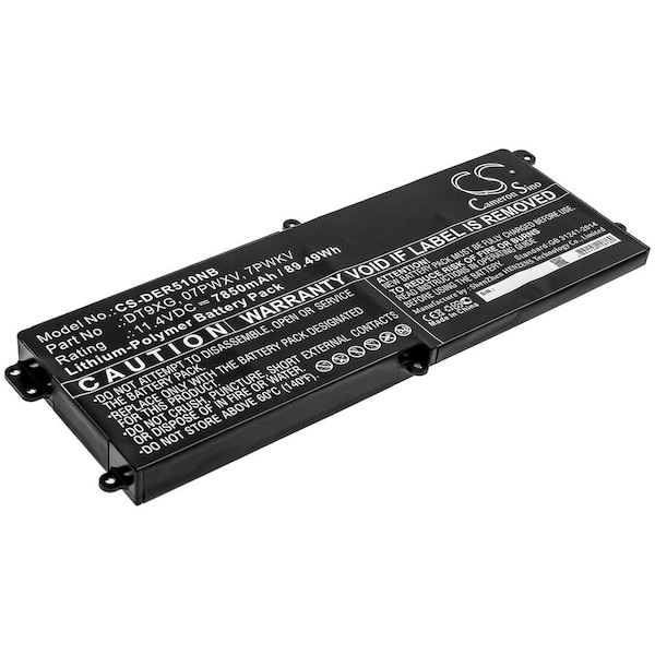 Ilc Replacement for Dell Alienware Area 51M Alwa51m-d19 Battery WX-LJGV ...