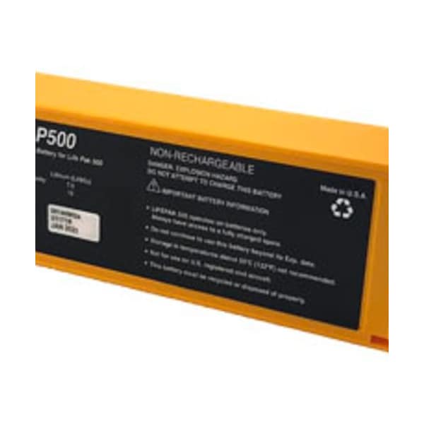 Ilc Replacement for Physio-control Lifepak 500 Lithium Battery LIFEPAK ...