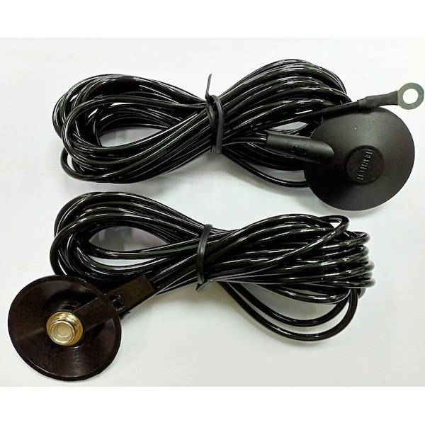 Bertech ESD Anti-Static Low Profile Grounding Cord with 15' Cord, 1 ...