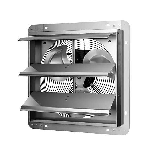 Ipower 14 Inch Shutter Exhaust Fan HIFANXEXHAUST14 | Zoro