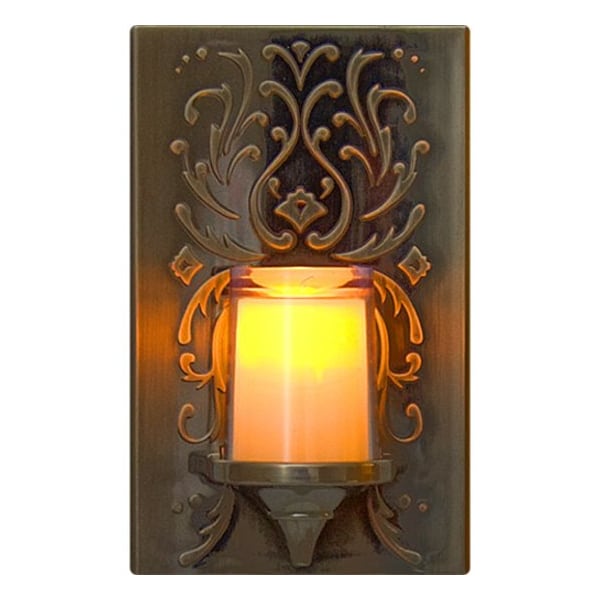 Ge CandleLite Automatic Amber LED Night Light 11258 | Zoro