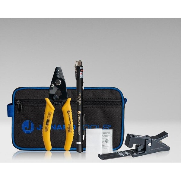 Jonard Tools Fiber Optic Connector Clean and Prep Kit TK-183 | Zoro