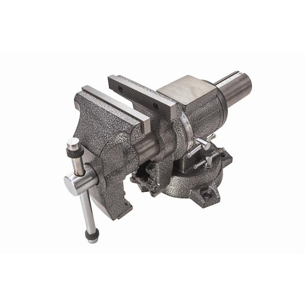 Steelman 5in MULTIPURPOSE BENCH VISE WITH 360 Degree SWIVEL BASE 60887 ...