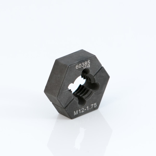 Steelman M12-1.75 Metric Split Die Thread Chaser 60385 | Zoro