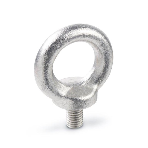 J.W. Winco Eye Bolt M8, 20 mm ID, Stainless Steel 580-M8-NI | Zoro