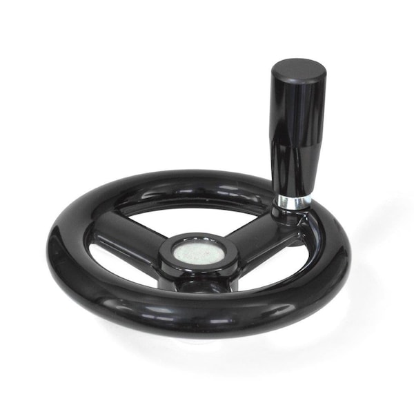 J.W. Winco Vraf-200-P6-D 3 Spoked Handwheel 6204025 | Zoro