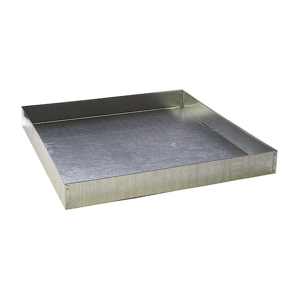 Miller Mfg Galvanized Dropping Pan 30" 2348-30 | Zoro