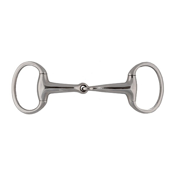 Jacks Imports Solid Jointed Mouth Eggbutt Snaffle Bit 5" 25530-5 | Zoro