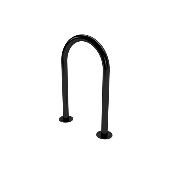 Frog Furnishings BLACK 1 LOOP METAL BIKE RACK PB BIKEBLA1SUR | Zoro