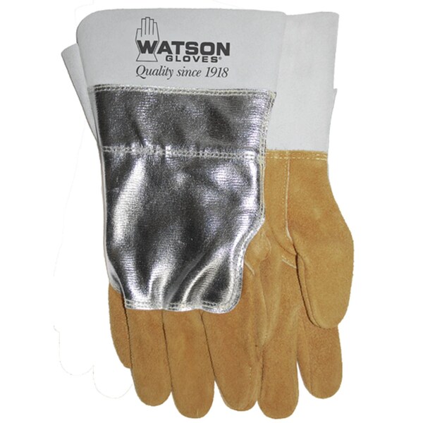 Watson Gloves Buckweld Aluminized Gauntlet - 12 PR 525A-12 | Zoro
