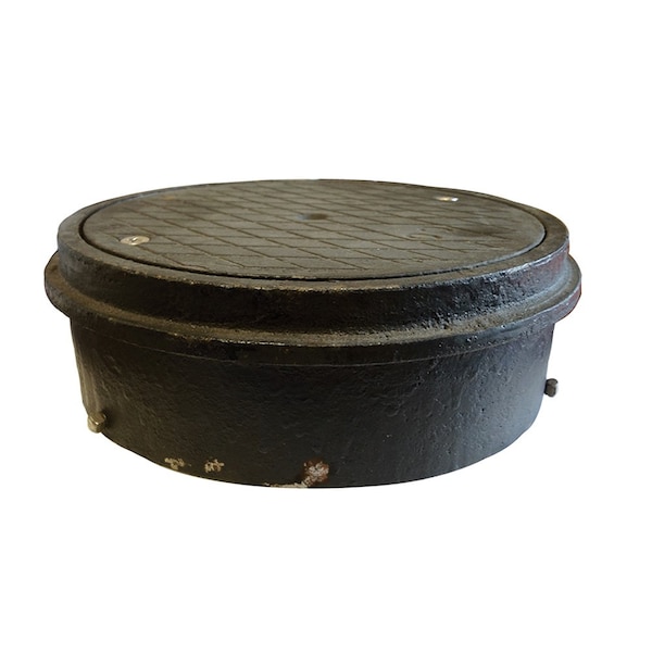 Jones Stephens 6in. Heavy Duty Adjustable Access Cover with Cast Iron ...