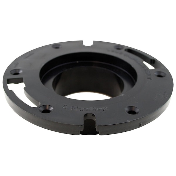 Jones Stephens 3in. ABS Spigot Fit Closet Flange less Knockout C51351 ...