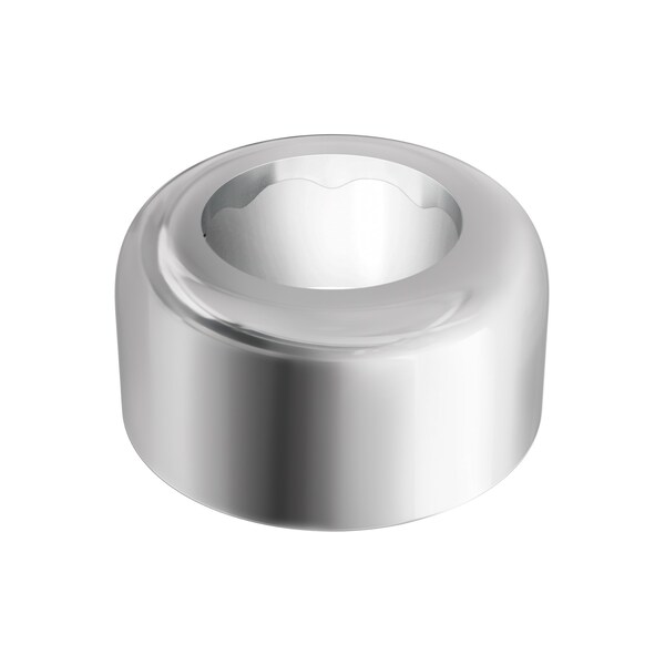 Jones Stephens 1-1/4in. IPS Chrome Plated Steel Box Escutcheon, 5PK ...