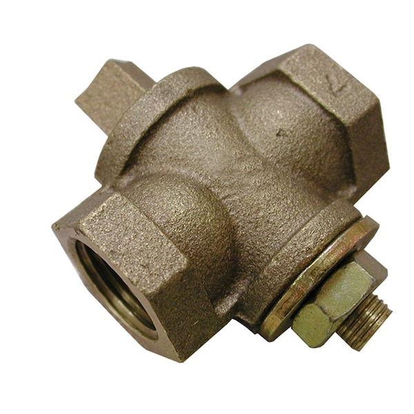 Jones Stephens 1-1/4in. Gas Shut-Off Valve, Square Head G18125 | Zoro