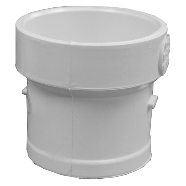 Charlotte Pipe And Foundry 4in. PVC No-Hub Adapter PNH140 | Zoro