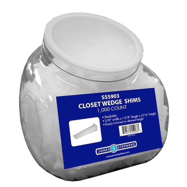 Jones Stephens Counter Display, 3/8in. x 1-3/8in. x 5/16in. Closet ...