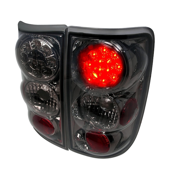 Spec-D Tuning 95-00 Chevrolet Blazer LED Tail Lights Smoke LT-BLZ95GLED ...