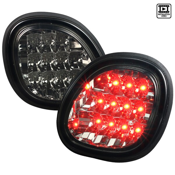 Spec-D Tuning 98-05 Lexus Gs300 LED Tail Lights Smoke Trunk Piece LT ...