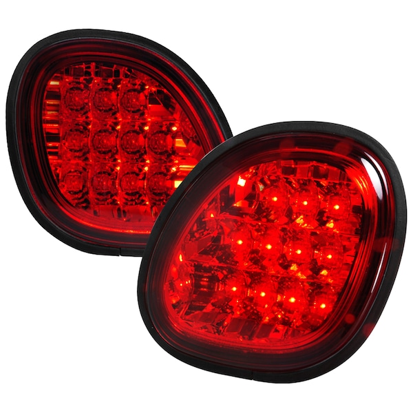 Spec-D Tuning 98-05 Lexus Gs300 LED Tail Lights Red Trunk Piece LT ...