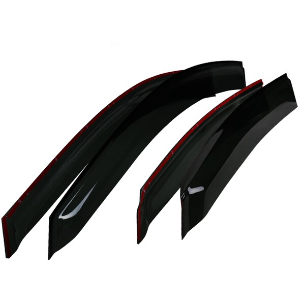 Spec-D Tuning 08-11 Ford Focus Window Visor WV-FOC08SM | Zoro