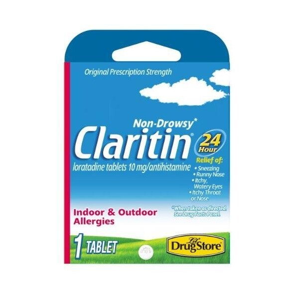 Claritin 24Hour NonDrowsy Allergy Relief 1 Count Single Dose 1768 | Zoro